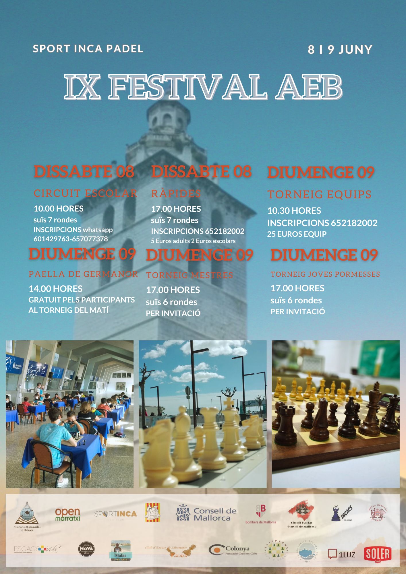 IX FESTIVAL AEB - Escacs Balears